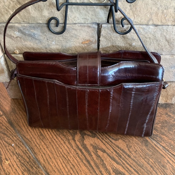 Bags | Eel Skin Genuine Vintage Purse | Poshmark